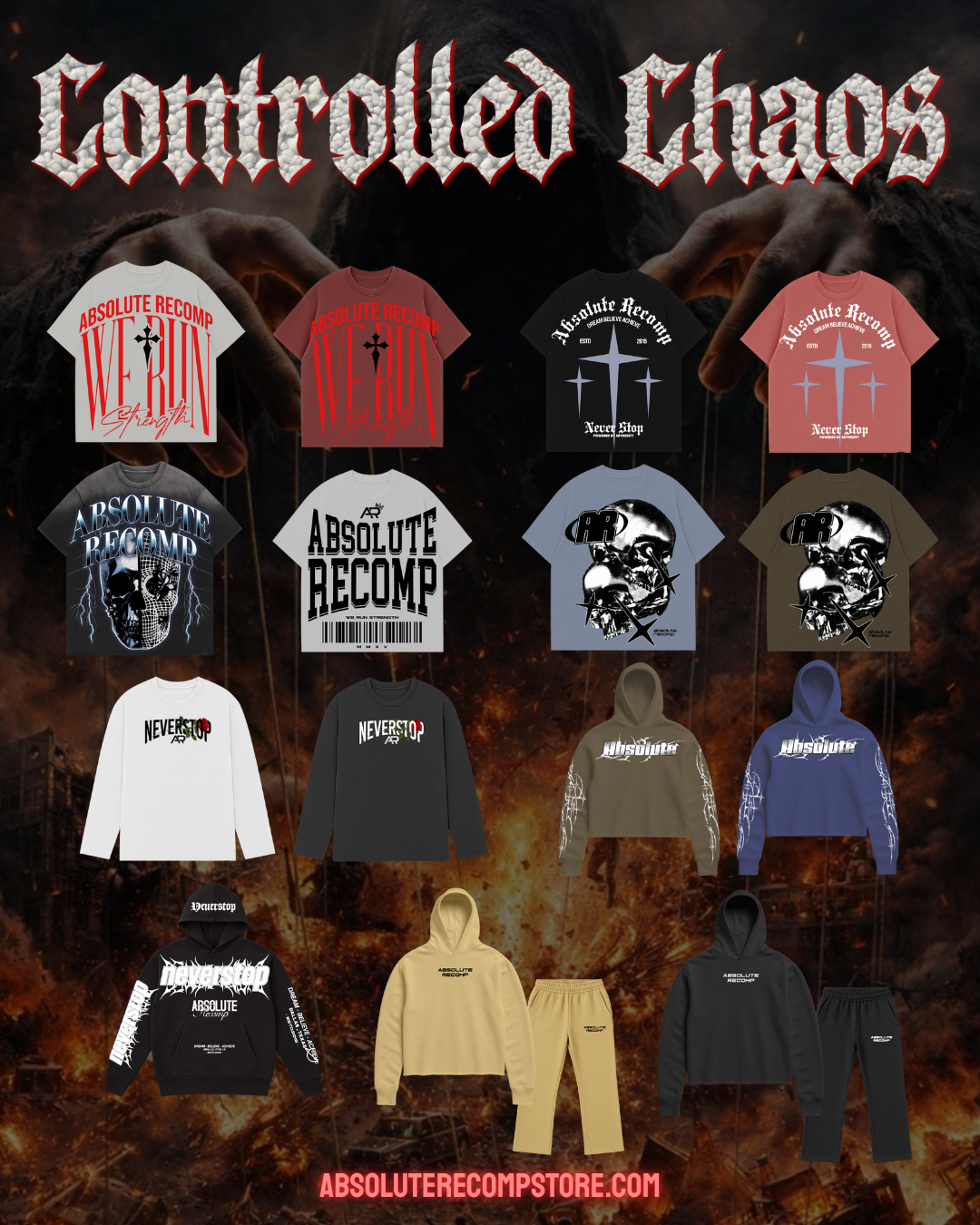 AR gym clothes and street wear graphic shirts – Absolute Recomp Clothing