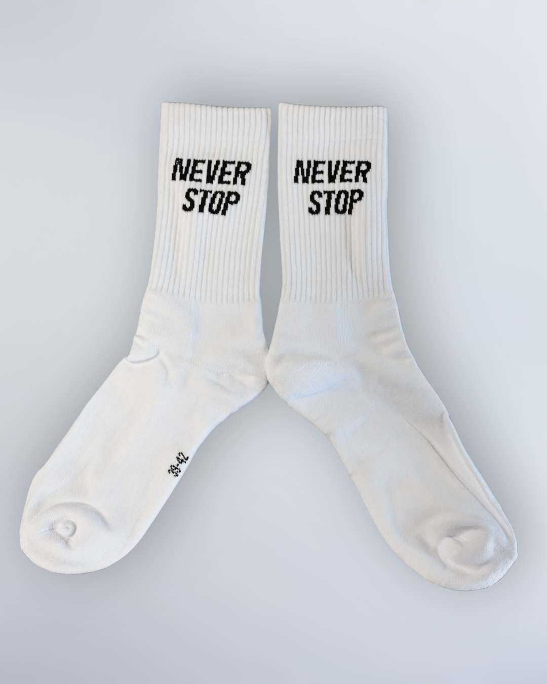 Never Stop - Socks – Absolute Recomp Clothing