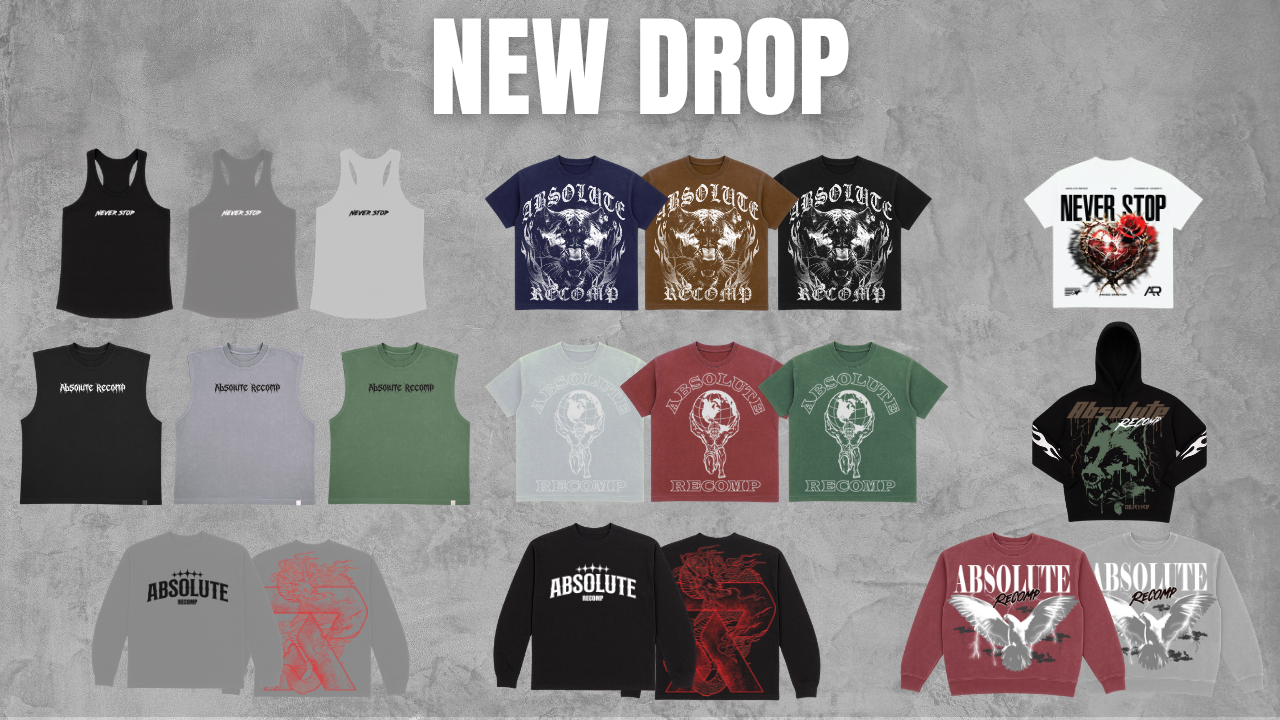 AR gym clothes and street wear graphic shirts – Absolute Recomp Clothing