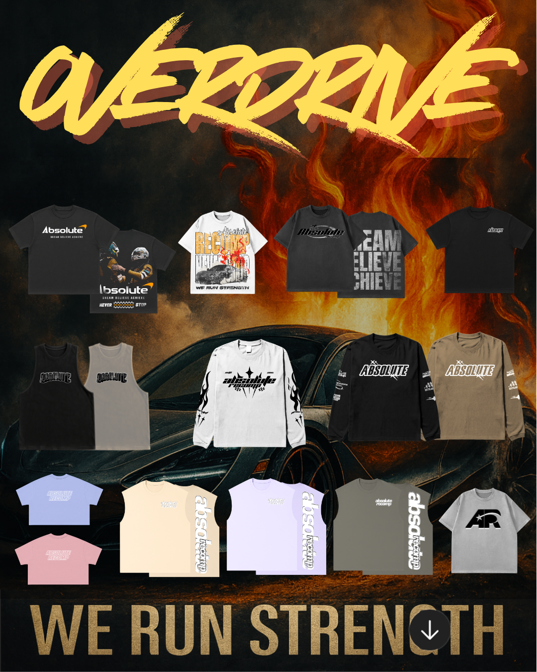 AR gym clothes and street wear graphic shirts – Absolute Recomp Clothing